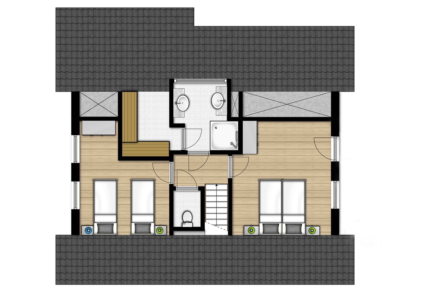 GCL6C Comfort bungalow com6 op Roompot Ferienresort Cochem