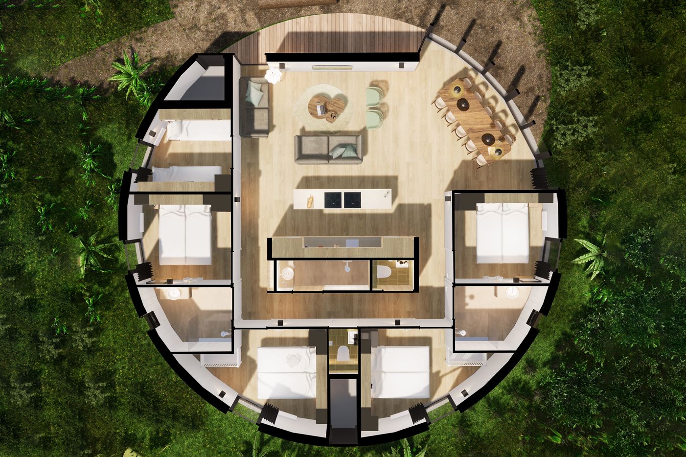 Circle Lodge 10 Cirlodge10 op Vakantiepark Gulpen