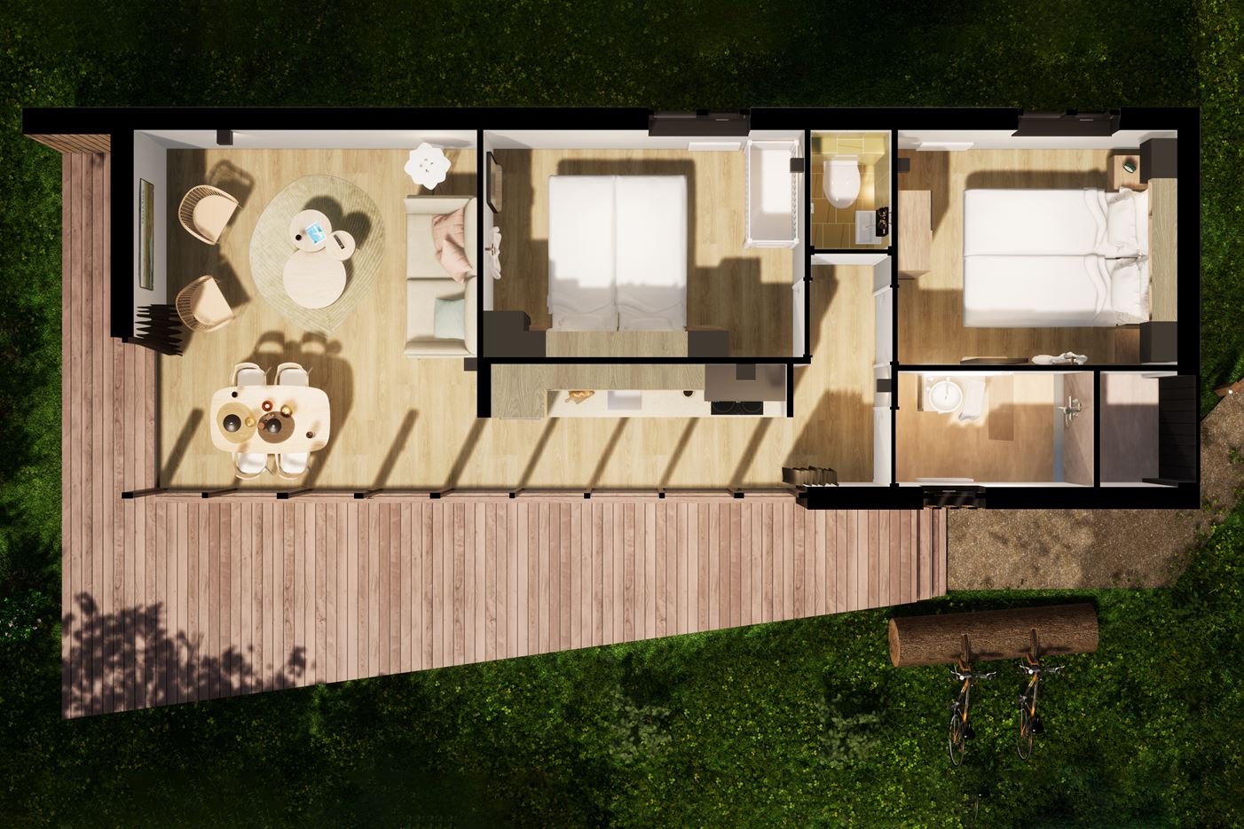 Timber Lodge 4 Timlodge4 op Vakantiepark Gulpen