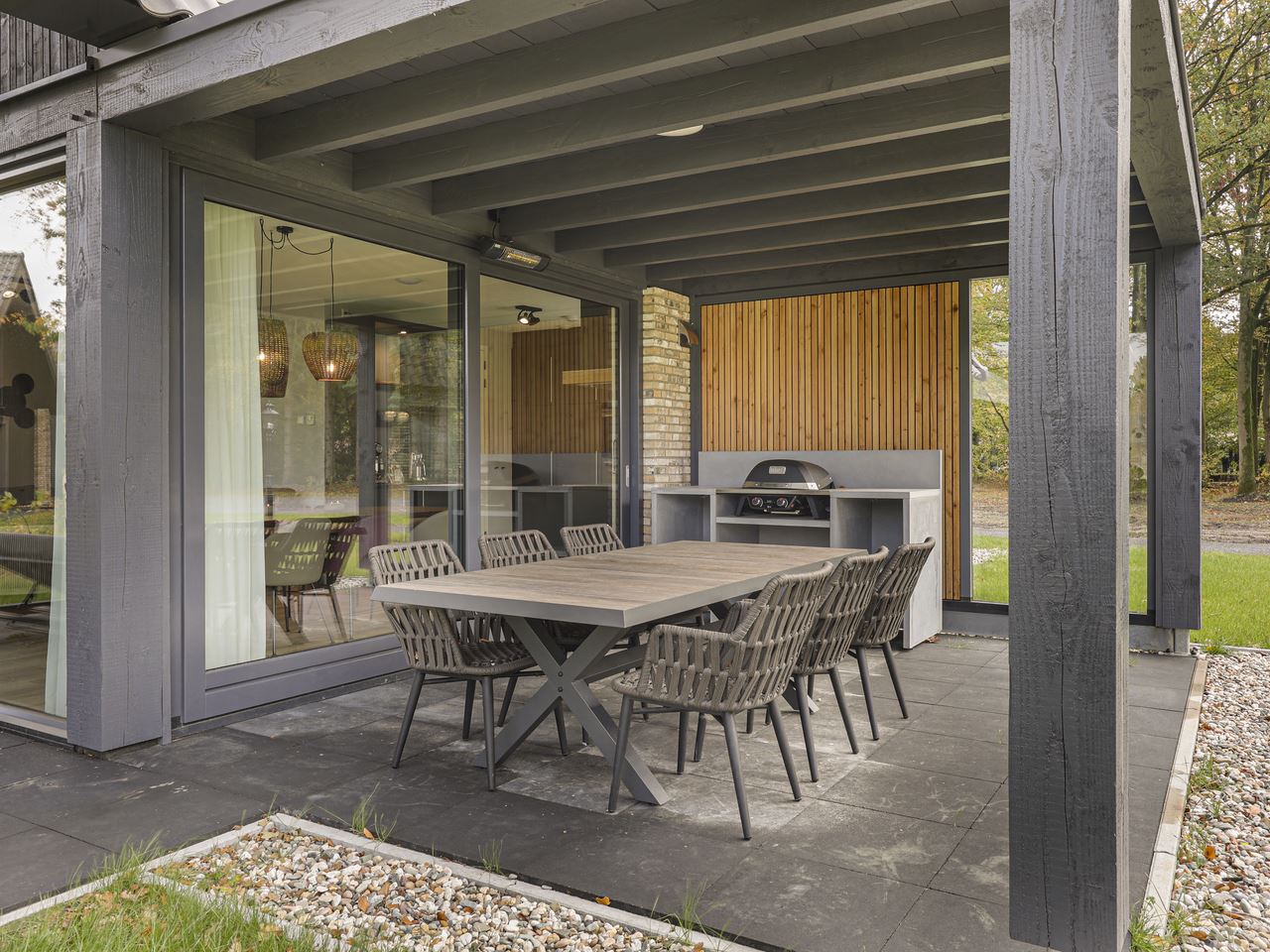 6-persoons culinair buitenleven vakantiehuis - Comfort 6CE op ...